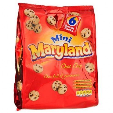 Amazon.com: Maryland Mini Chocolate Chip Cookie 6 X 6 Pack (36 ...