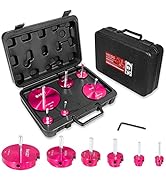 Amazon.com: 4-Piece Plastic Pipe Reamer Tool Kit for PVC, CPVC, and ABS ...