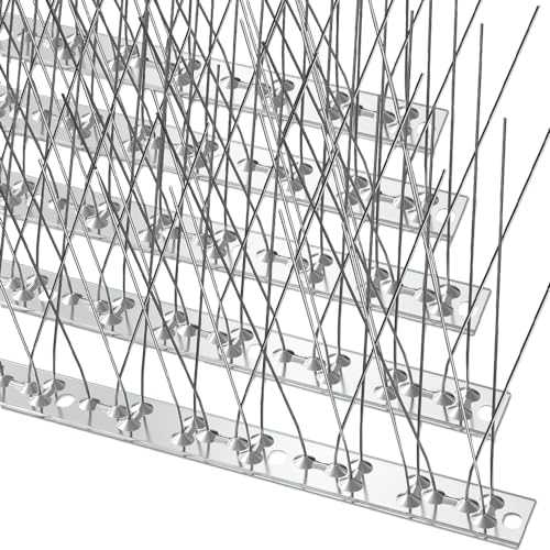Amazon.com : multiwins Bird Spikes with Stainless Steel Base, 10.7 Feet ...