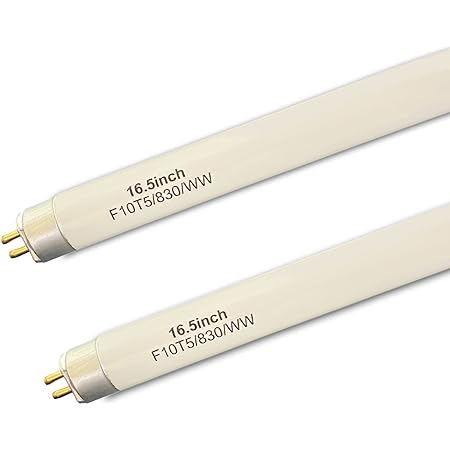 (2pack) 16’’ F10T5/830/L Fluorescent Bulb Replacement Jasco Warm White ...