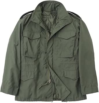M65 Field Jacket WW2 Vintage Men's Warm Cargo Coats with Cotton Lining ...