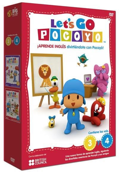 Lets Go Pocoyo Vol 3-4 - Pck 2 [DVD]: Amazon.es: Personajes Animados ...