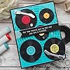 Amazon.com: Music Phonograph Stamps and Dies Set for Card Making,Clear ...