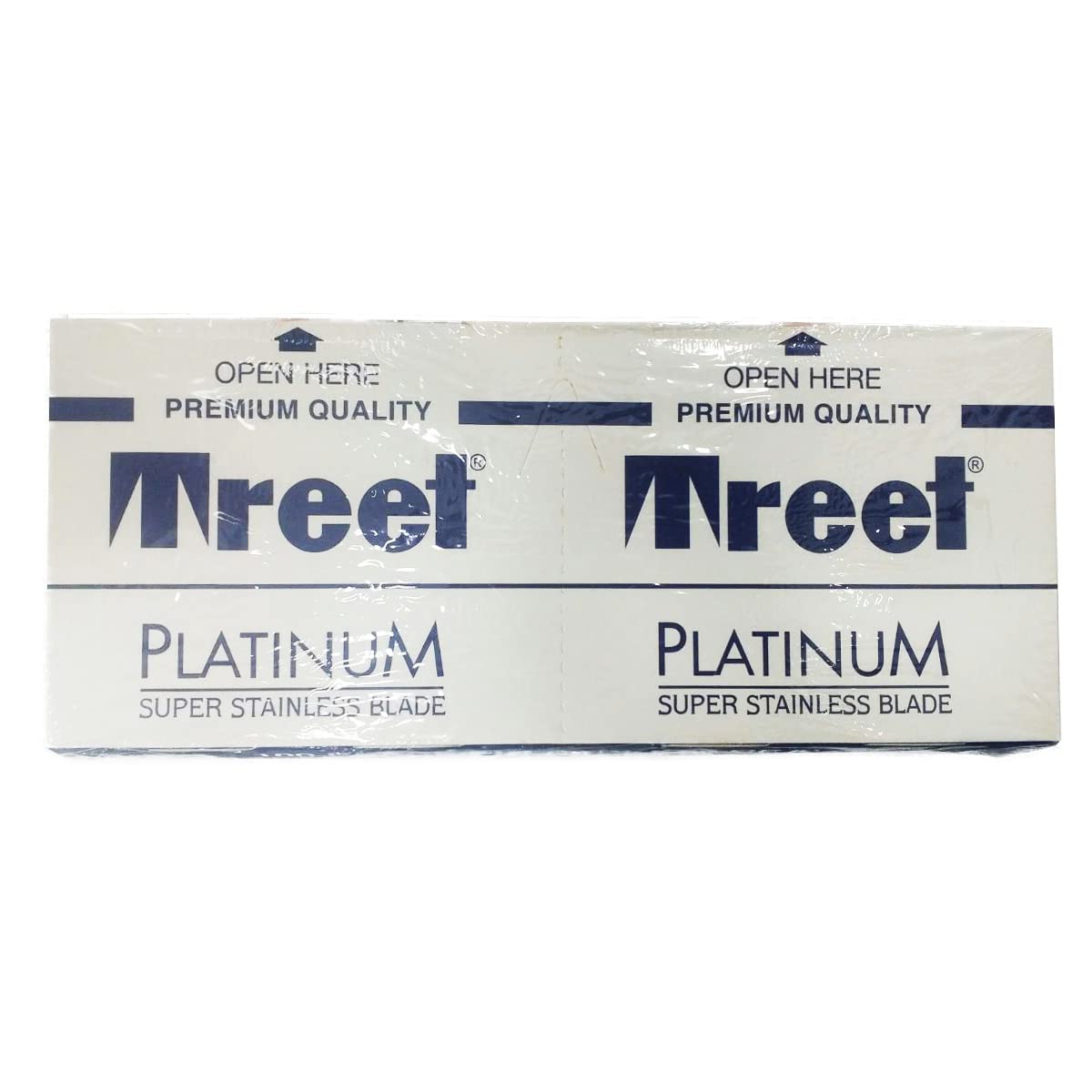 Amazon.com: Treet Platinum Super Stainless Double Edge Razor Blades ...