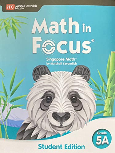 Buy Math in Focus: Grade 5 2020 Book Online at Low Prices in India ...