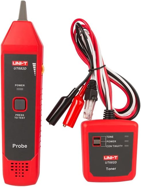 UNI-T UT682 UT682D Wire Tracker Toner Probe Telephone Line Network ...