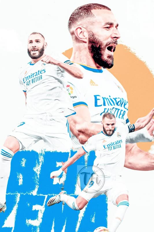 Karim Benzema Posters, Karim Benzema Posters for Room, Unframed, with ...