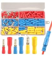 Amazon.com: Feggizuli 320pcs Double Bullet Wire Connectors, 3.9mm 3.5mm ...