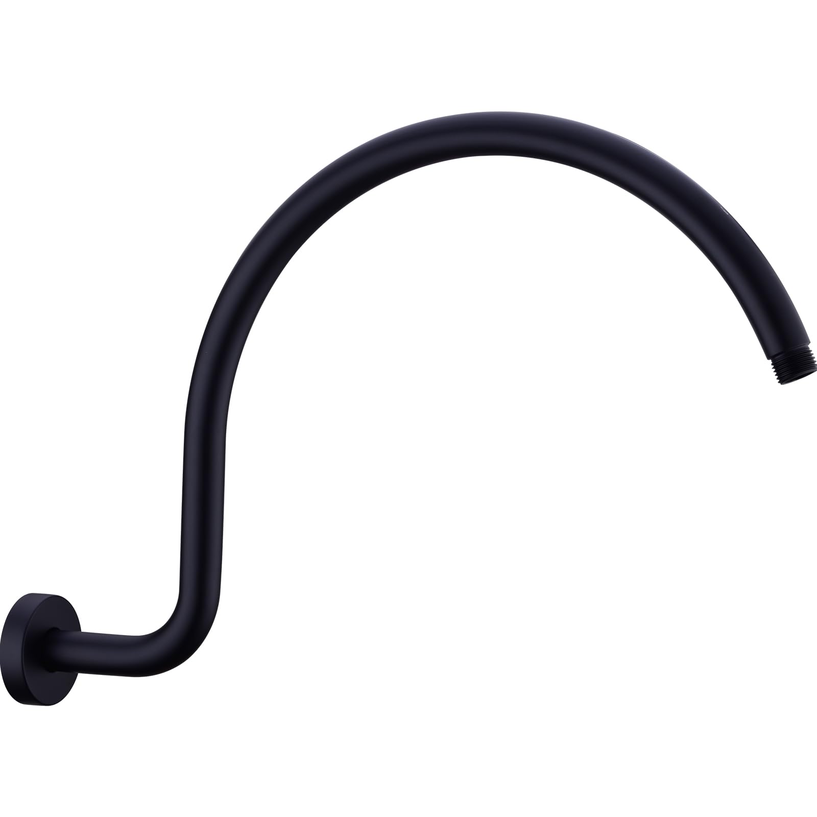 CLOVERMAP Shower Arm S Shape 17 Inch(45CM) Stainless Steel Shower Head ...