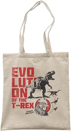 Ecobag Evolution Of The T-rex | Amazon.com.br
