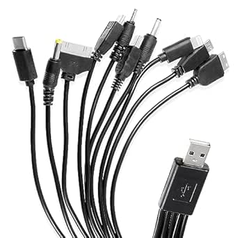 10 in 1 Universal Multifunctional Charging Cable for Many Adapters ...