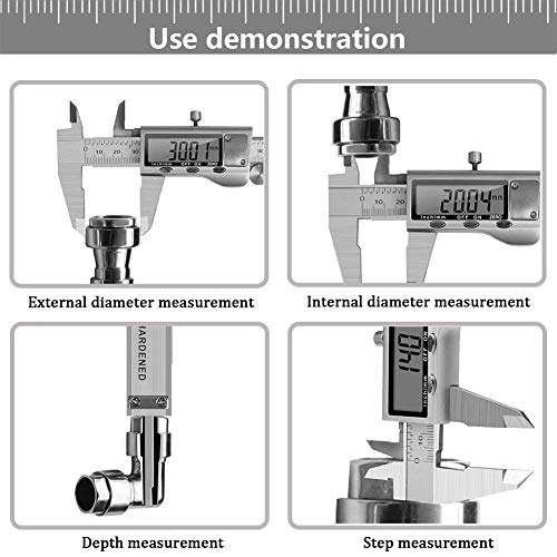 Snapklik.com : Electronic Digital Vernier Caliper, LOUISWARE Stainless ...