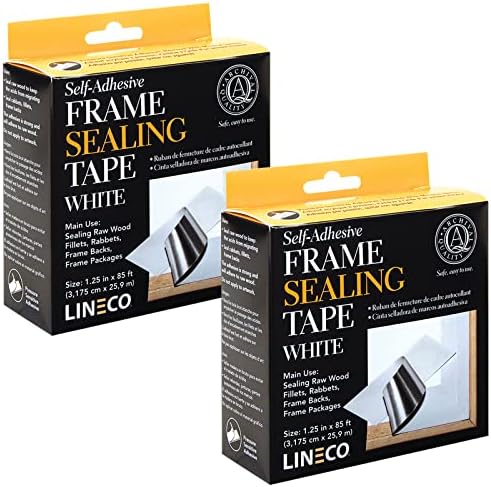 Amazon.com: Lineco Archival Self-Adhesive Frame Sealing Tape. Acid-Free ...