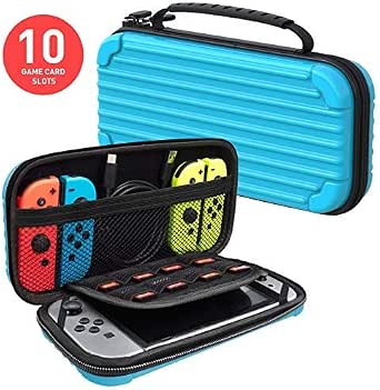 MEQI Carrying Case Compatible with Nintendo Switch - Protective Hard ...