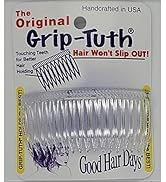 Grip-Tuth Combs - Set Of 2 Hair Side Combs - Hair Combs For All Types ...