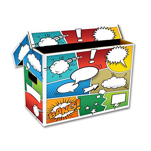 Comic Book Cardboard Storage Box Holds 150 175 Comics Comic ...