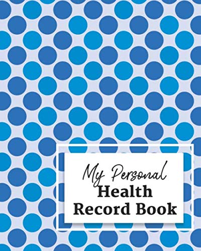 My Personal Health Record Book: Medical Record Keeper Healthcare ...
