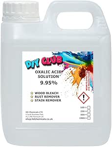 Oxalic Acid 9.95% Solution, Rust and Stain Remover, Hull GRP Cleaner ...