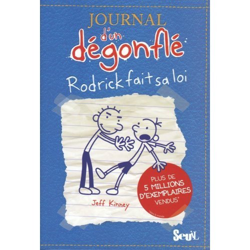 Journal d'un degonfle, Rodrick fait sa loi : Diary of a Wimpy Kid ...
