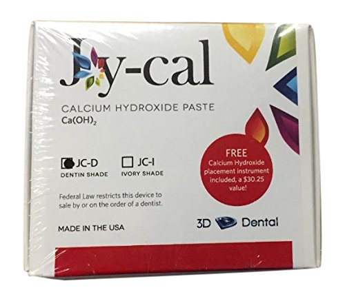 Amazon.com: Joy JC-I Joy-Cal Calcium Hydroxide Cavity Liner Ivory : Industrial & Scientific