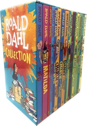 Roald Dahl Collection 16 Books Box Set: 9789123582754: Amazon.com: Books