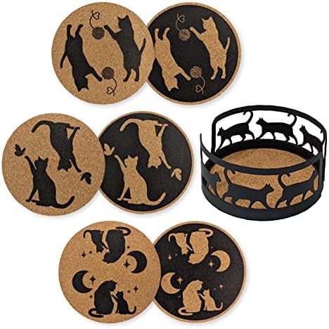 Indus Lifespace Wooden Coasters for Drinks Beer Wine Glass Tea Coffee ...