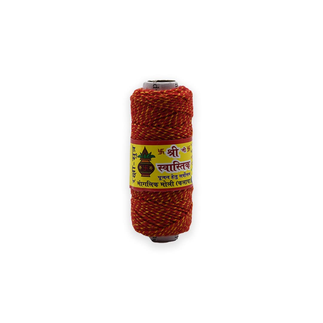Buy ALODIE - Raksha Sutra | Moli for Puja | Sacred Pooja Cotton Thread ...
