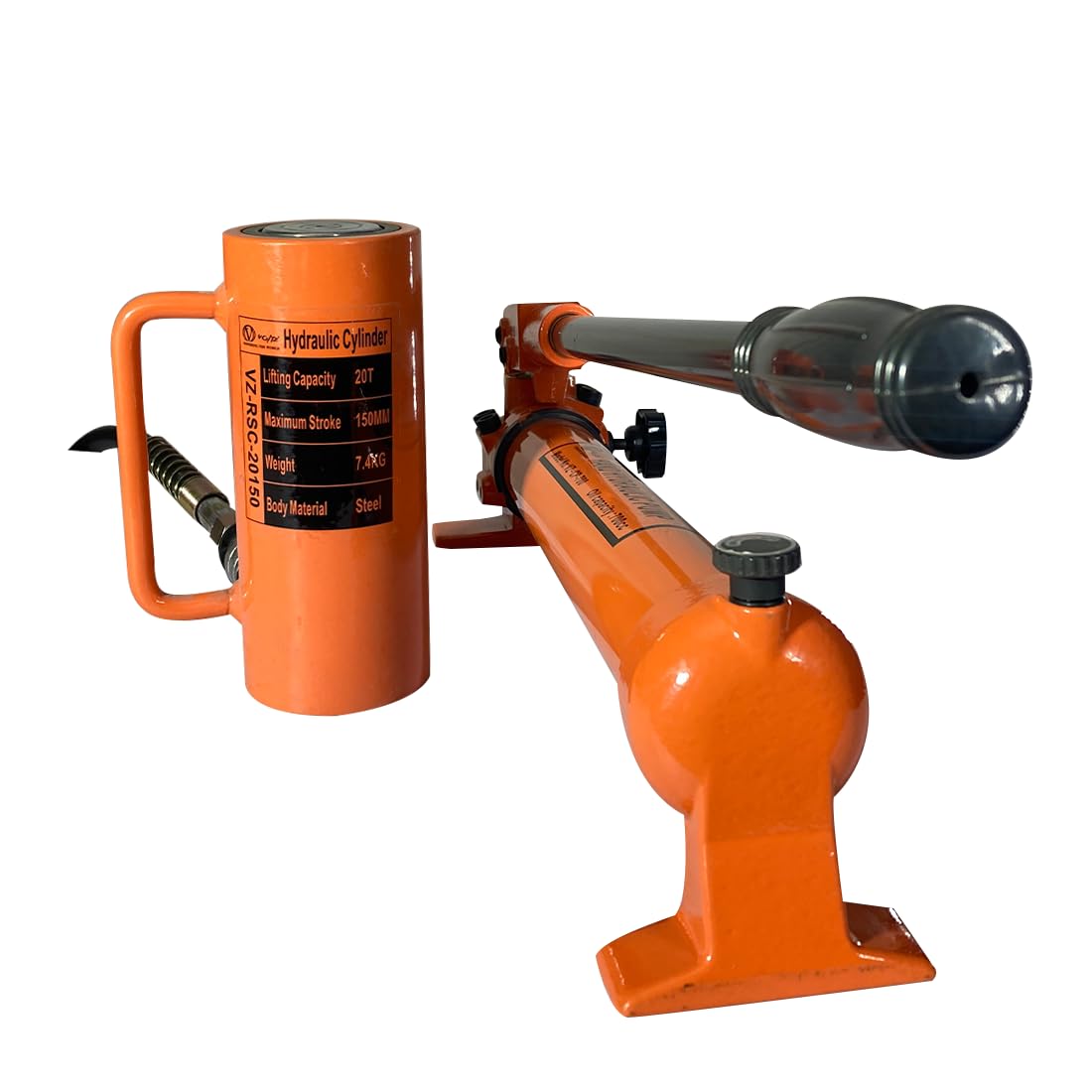 VOLTZ VZ-RSC-20150 Hydraulic Lifting Jack with CP 700 Hydraulic Pump ...