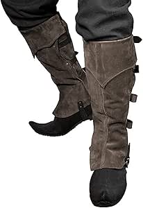 Amazon.com: WORUETE Nordic Viking Boot Cover, Pirate Boot Covers ...