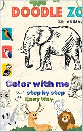Doodle Zoo : Color With Me - Kindle edition by ruban, sathiyaryban ...