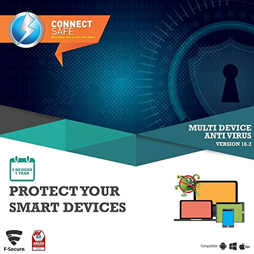 Connect Safe Antivirus 5 Devices 1 year Serial key : Amazon.in: Software