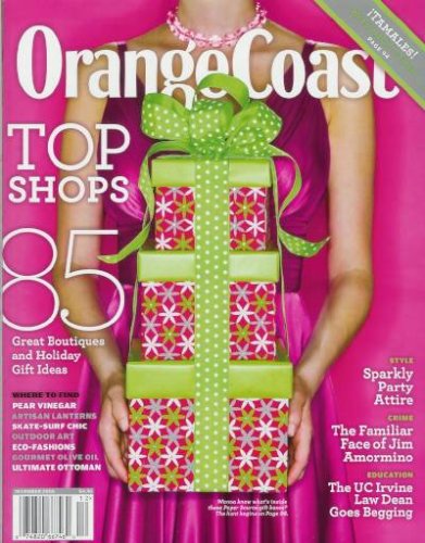 Orange Coast - December 2008: The Best OC Shopping! (Single Issue ...