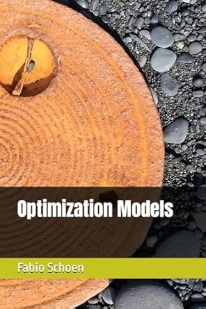 Optimization Models: Schoen, Fabio: 9791221052633: Amazon.com: Books