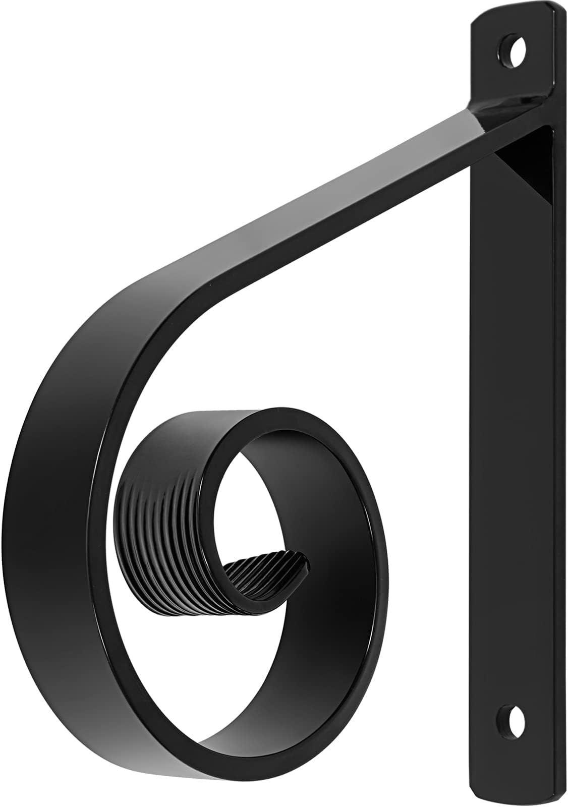 PLESIU Eachome Wrought Iron Handrail Wall Mounted Hand Railing Fit for ...