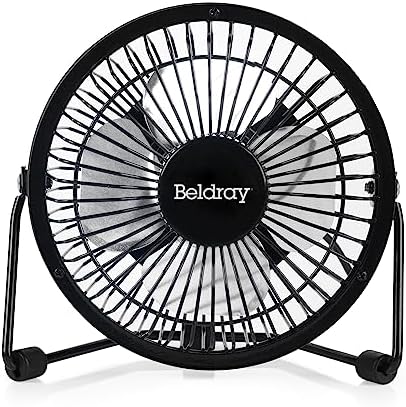 Beldray EH3647WK 4" Mini USB Desk Fan - Connect To Laptop, Computer ...