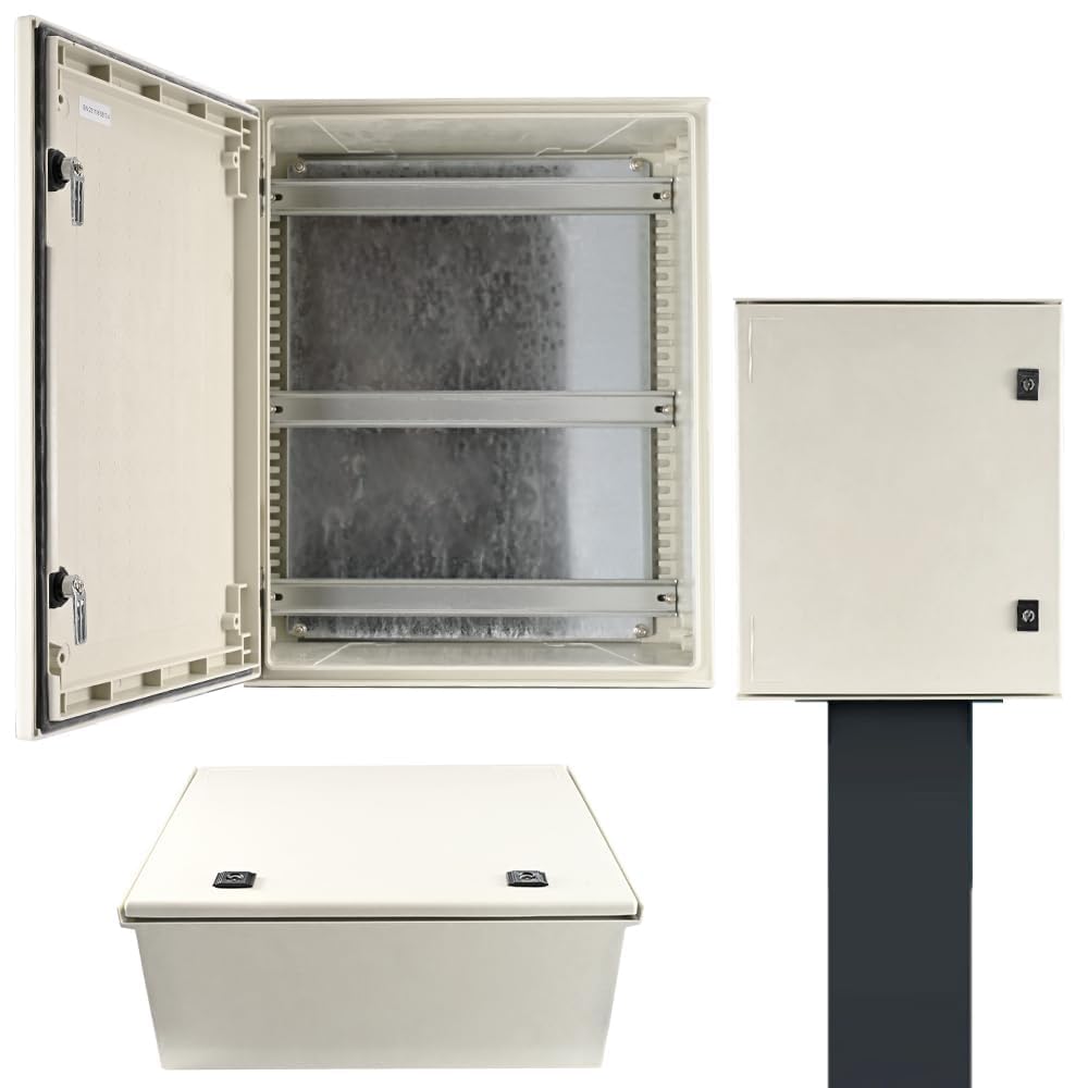 Fiberglass Electrical Boxes 14 X 14 X 4 Inches Shallow Fiberglass