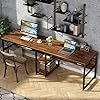 TEKAVO Engineered Wood Two Person Desk I 200 CM I Desk With Storage ...