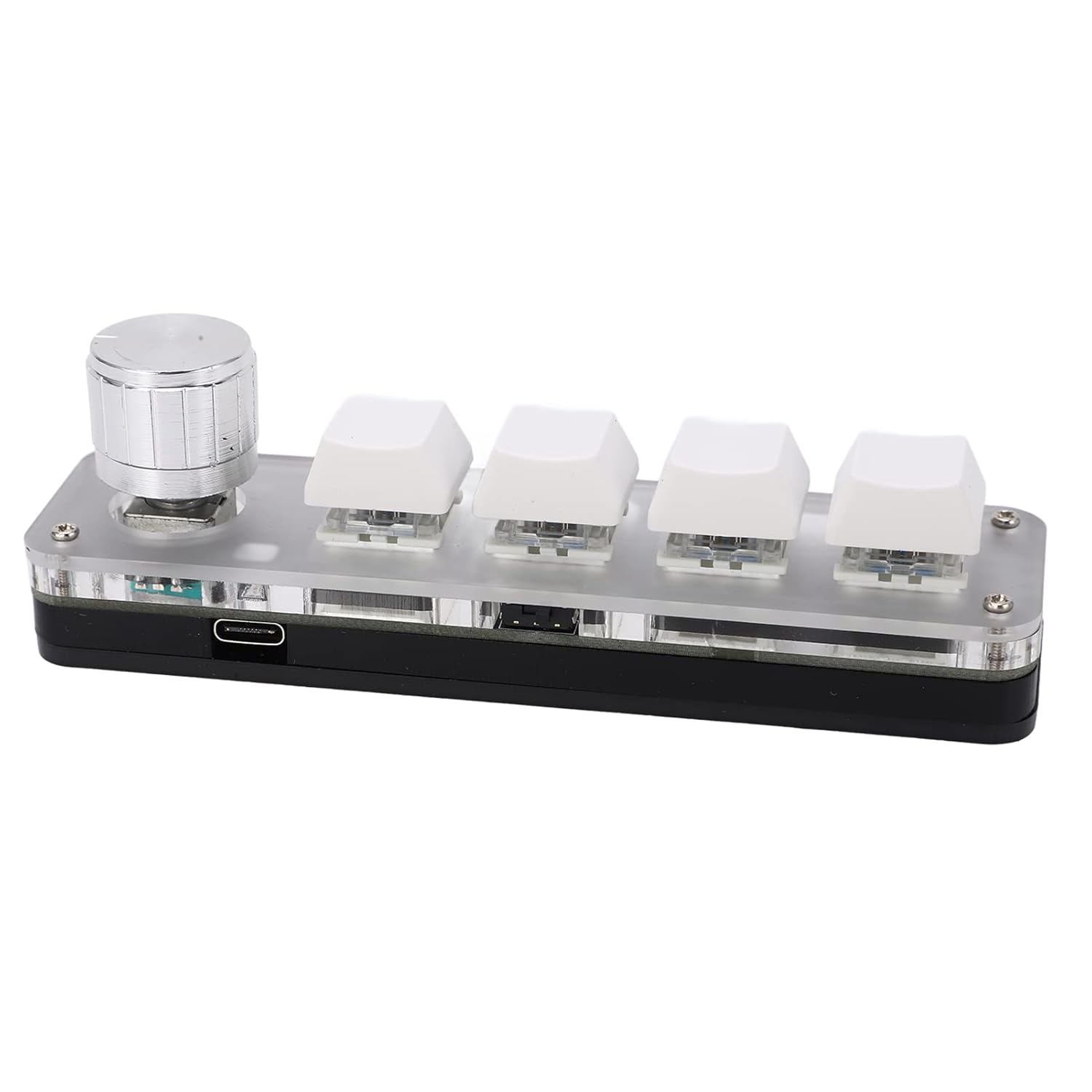 Amazon.in: Buy 4 Keys Programmable Keyboard, Portable Mechanical Macro ...