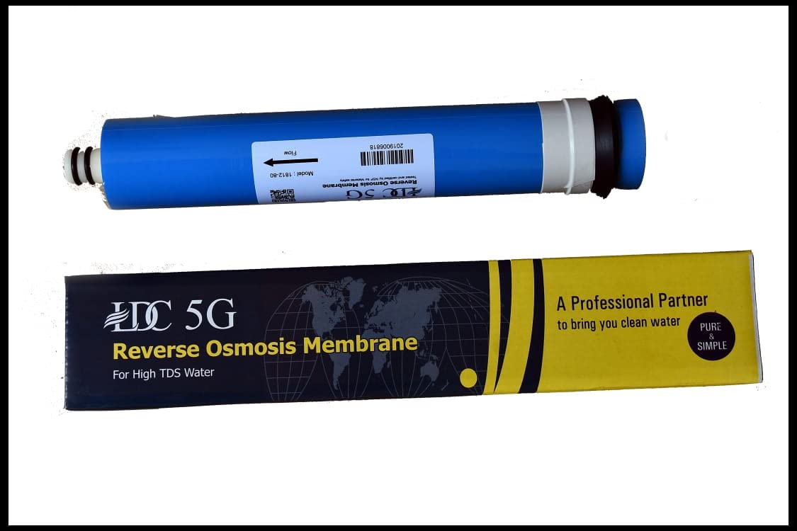LDC 5G 80 GPD Membrane, Reverse Osmosis, Up to 2000 TDS, Suitable for ...