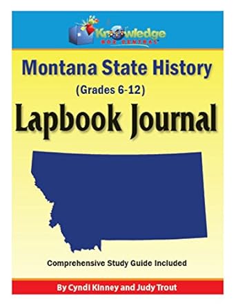 Montana State History Lapbook Journal: Plus FREE Printable Ebook ...