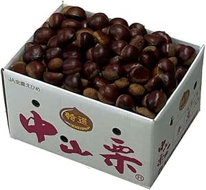Amazon.co.jp: 栗 中山栗 生栗 4L～3Lサイズ 10kg 愛媛県産 JAえひめ中央 くり クリ : 食品・飲料・お酒