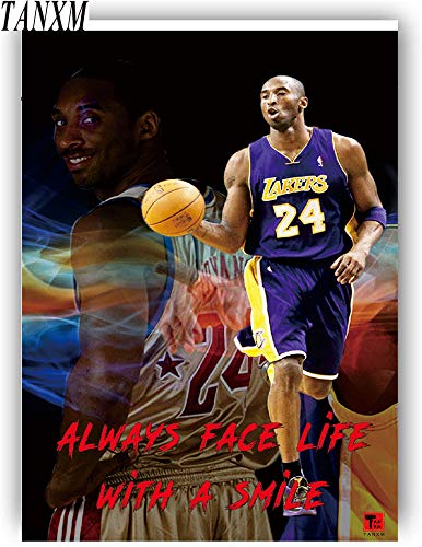 TANXM Kobe Bryant Poster-Kobe Bryant Art Print - Kobe Poster,Lebron ...