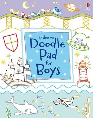 Doodle Pad for Boys (Usborne Activity Pads) (Doodle Pads): Amazon.co.uk ...