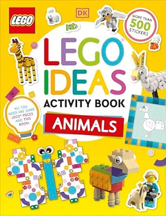 DK LEGO Ideas Activity Book Animals Packed with LEGO Building and ...
