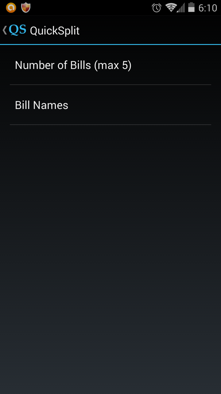 QuickSplit - App on Amazon Appstore