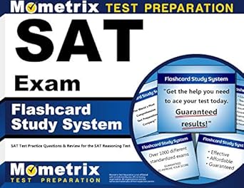 SAT Exam Flashcard Study System: SAT Test Practice Questions & Review ...