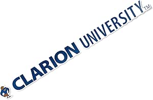 Amazon.com: Clarion University Golden Eagles Eagletastic Name Logo ...
