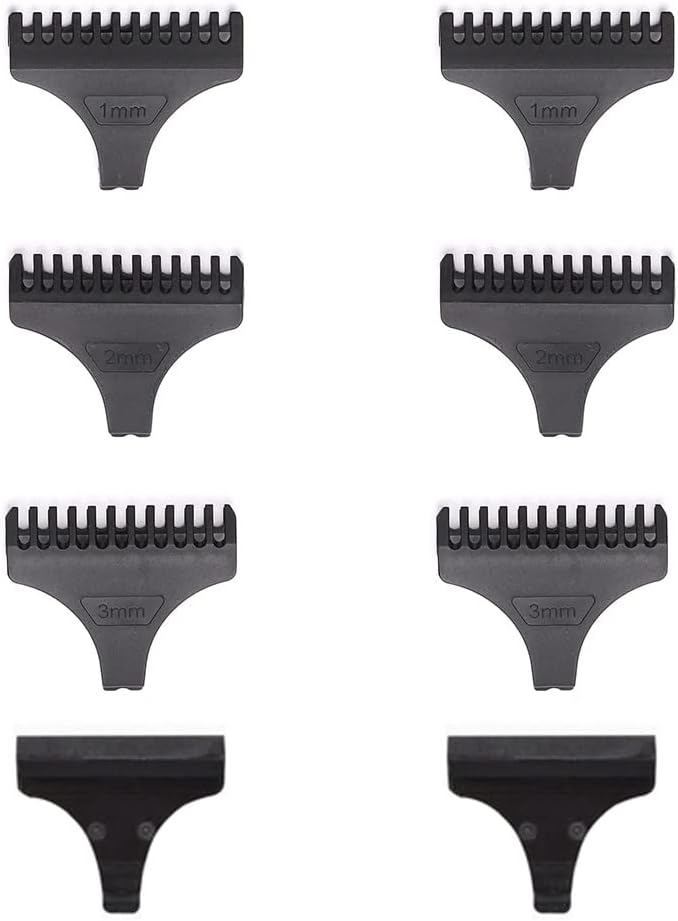 Amazon.com: TorSor 8 Pack Hair Clipper Limit Comb Guide 1MM 2MM 3MM ...
