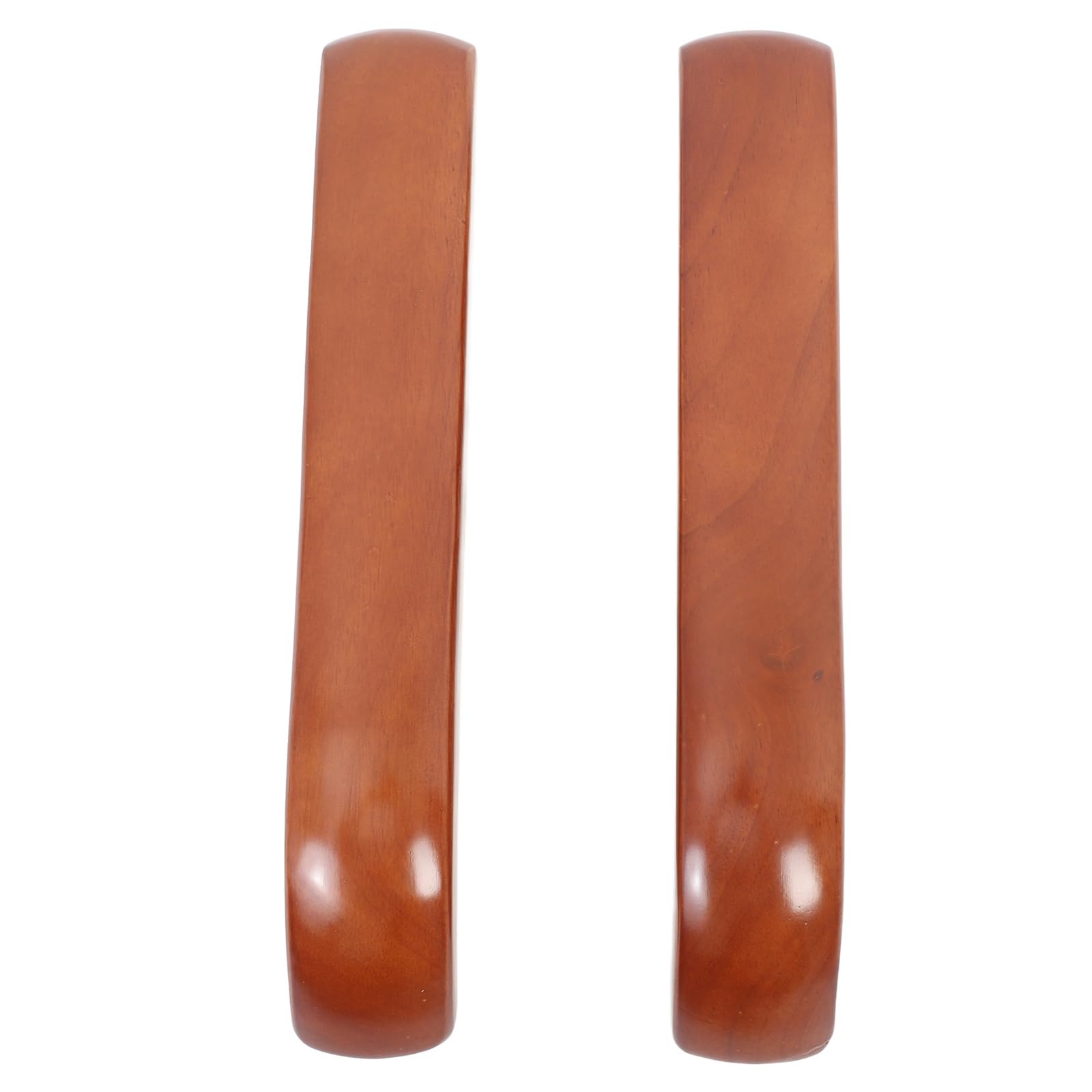 Amazon.com: STOBOK Wood Chair Arm Rest Covers, Dark Red, Office Chair ...