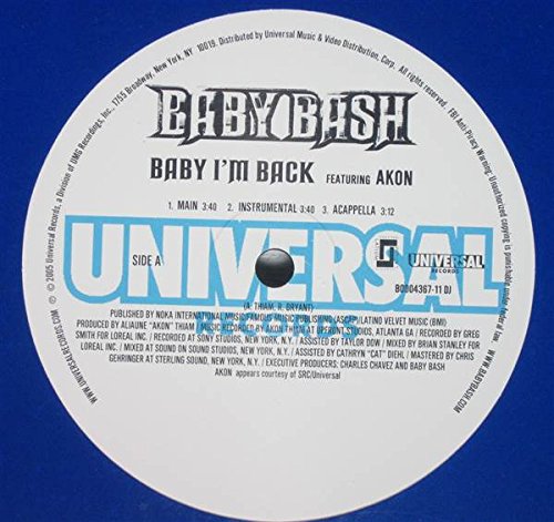 Baby Bash - Baby I'm Back [Vinyl] - Amazon.com Music